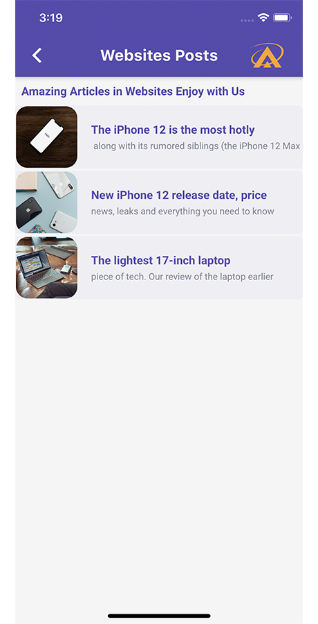 Zoom -Flutter Blog App With Dashboard ios and android by Coodes | CodeCanyon